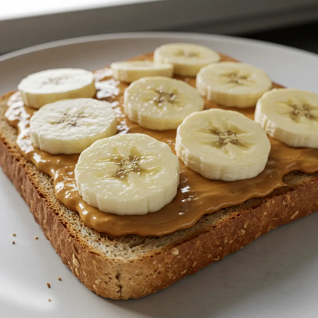 Peanut Butter Banana Toast - My Tried Recipes