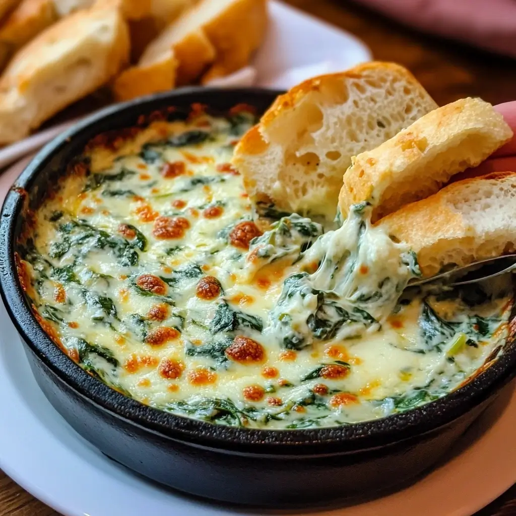 Cheesy Spinach Dip - My Tried Recipes