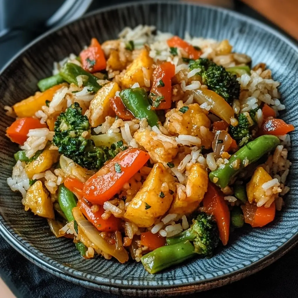 Veggie Stir-Fry with Rice – My Tried Recipes