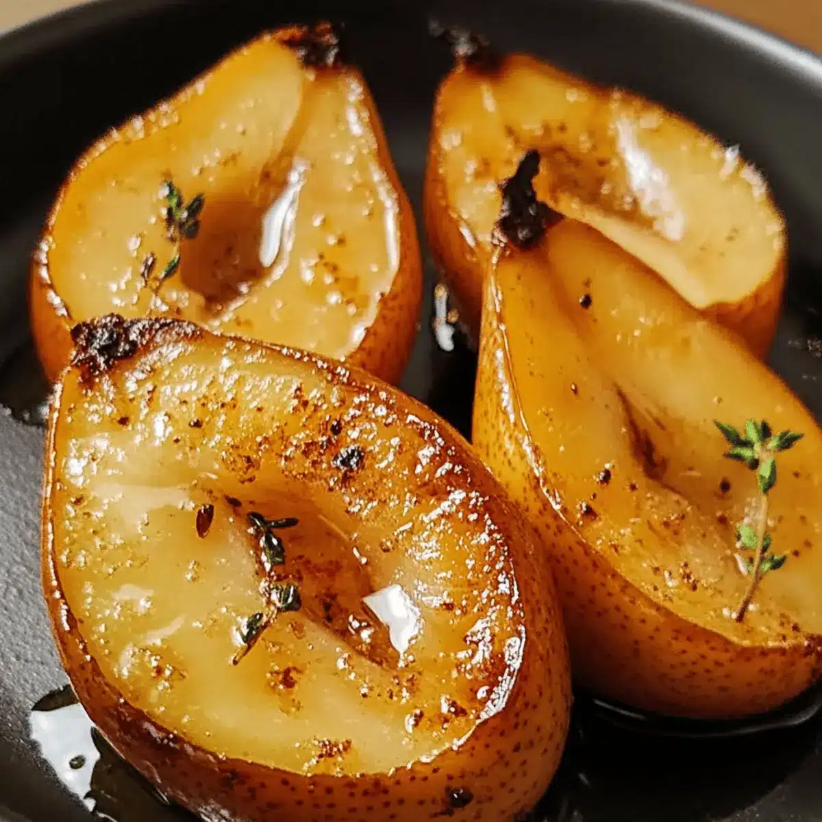 Irresistibly Juicy Honey Roasted Pears You’ll Love Sharing